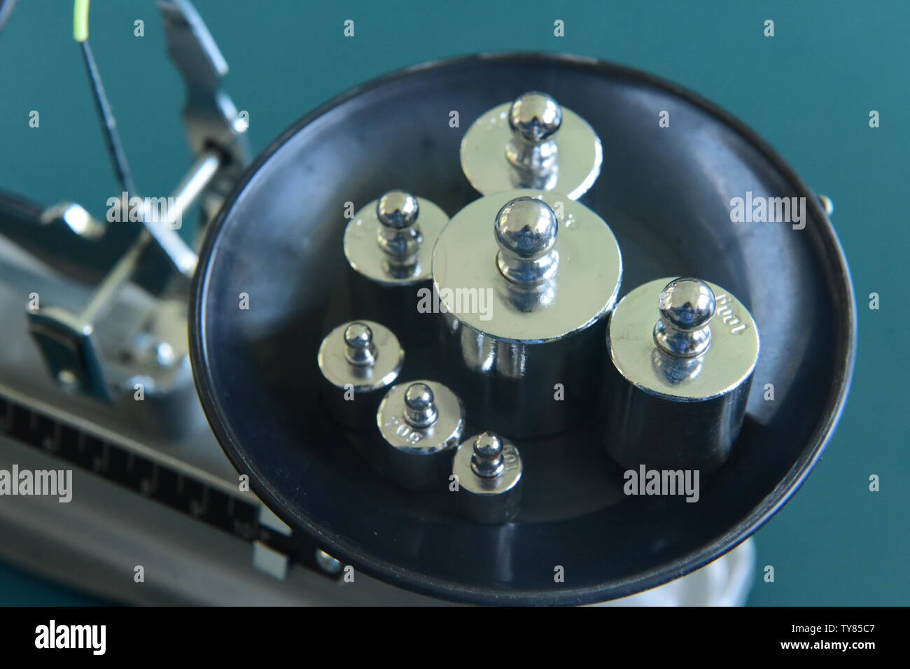 Balance teaching material Stock Photo - Alamy