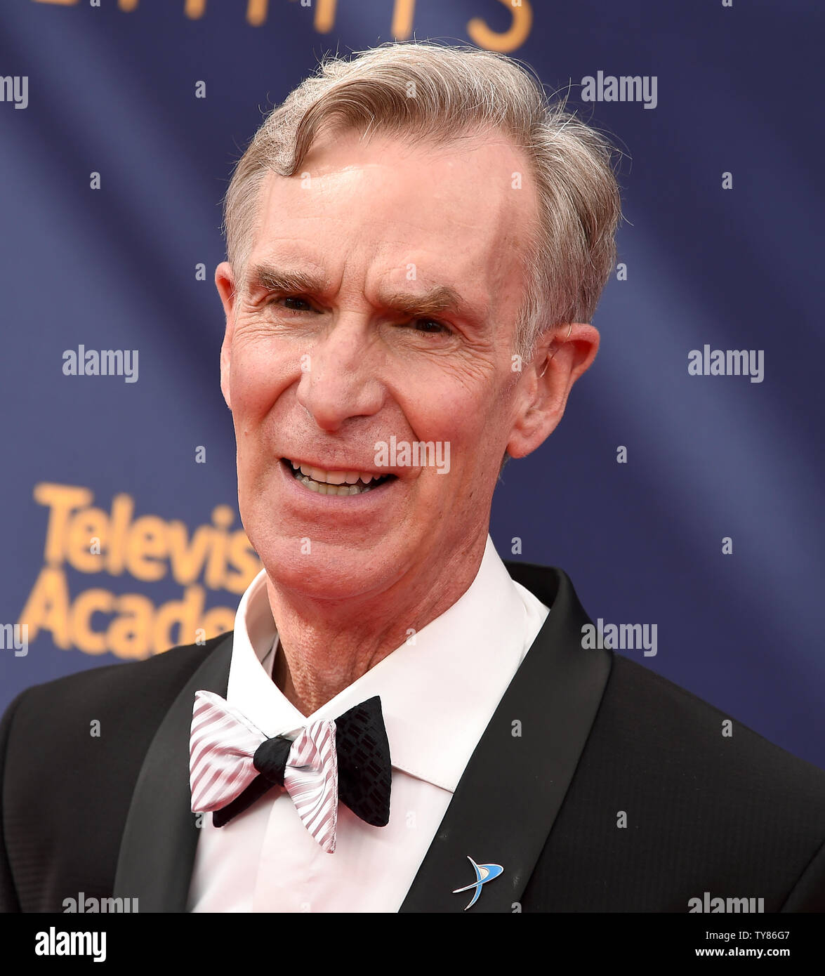 Bill Nye attends the Creative Arts Emmy Awards at the Microsoft Theater ...