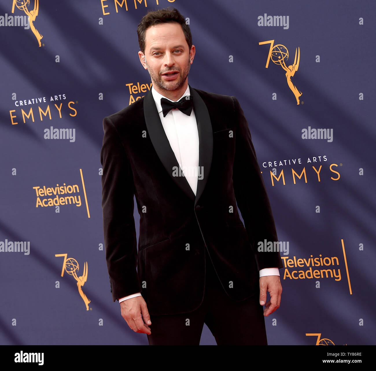 Actor Nick Kroll attends the Creative Arts Emmy Awards at the Microsoft ...