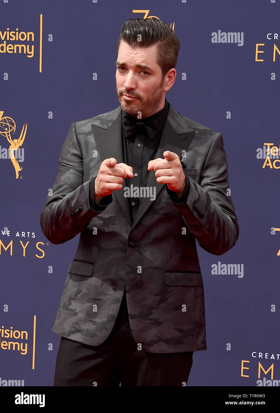 Jonathan Scott attends the Creative Arts Emmy Awards at the Microsoft ...