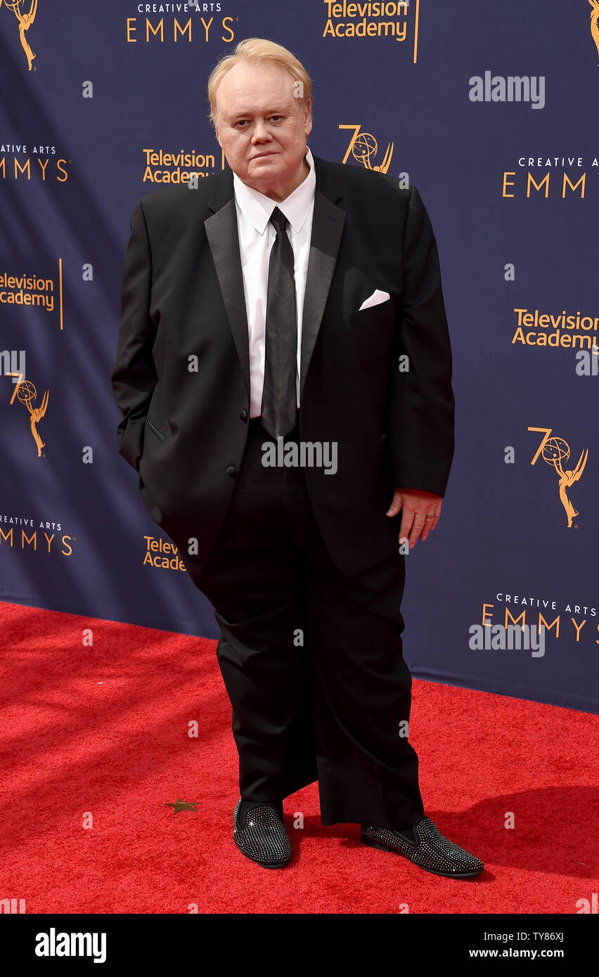 Comedian Louie Anderson attends the Creative Arts Emmy Awards at the ...