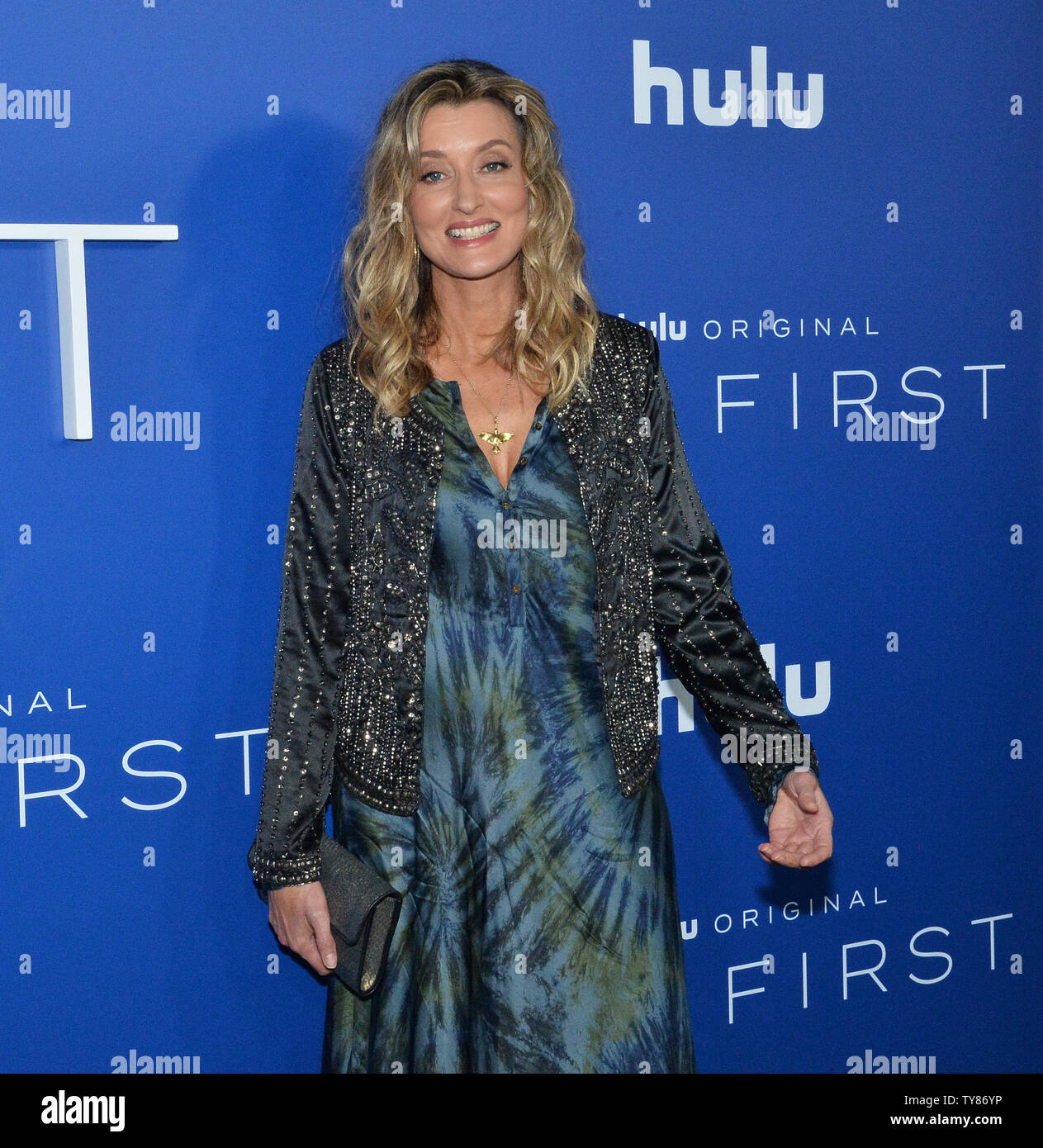 Cast member Natascha McElhone attends the premiere of Hulu's sci-fi ...