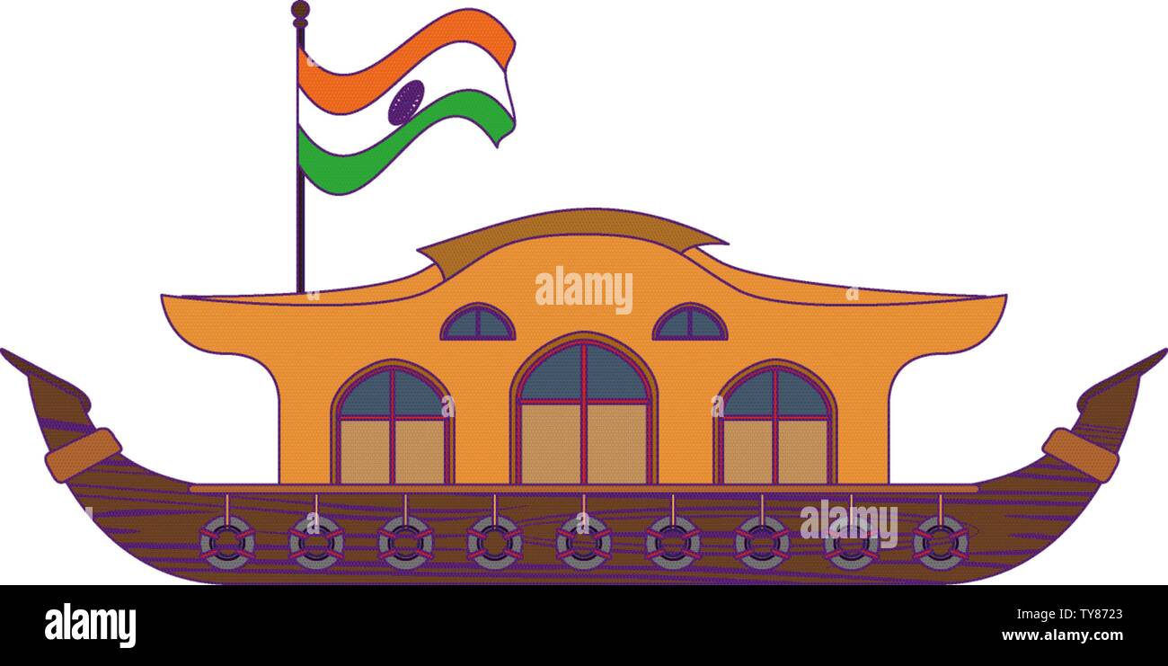 hindu ganges barge icon cartoon Stock Vector Image & Art - Alamy