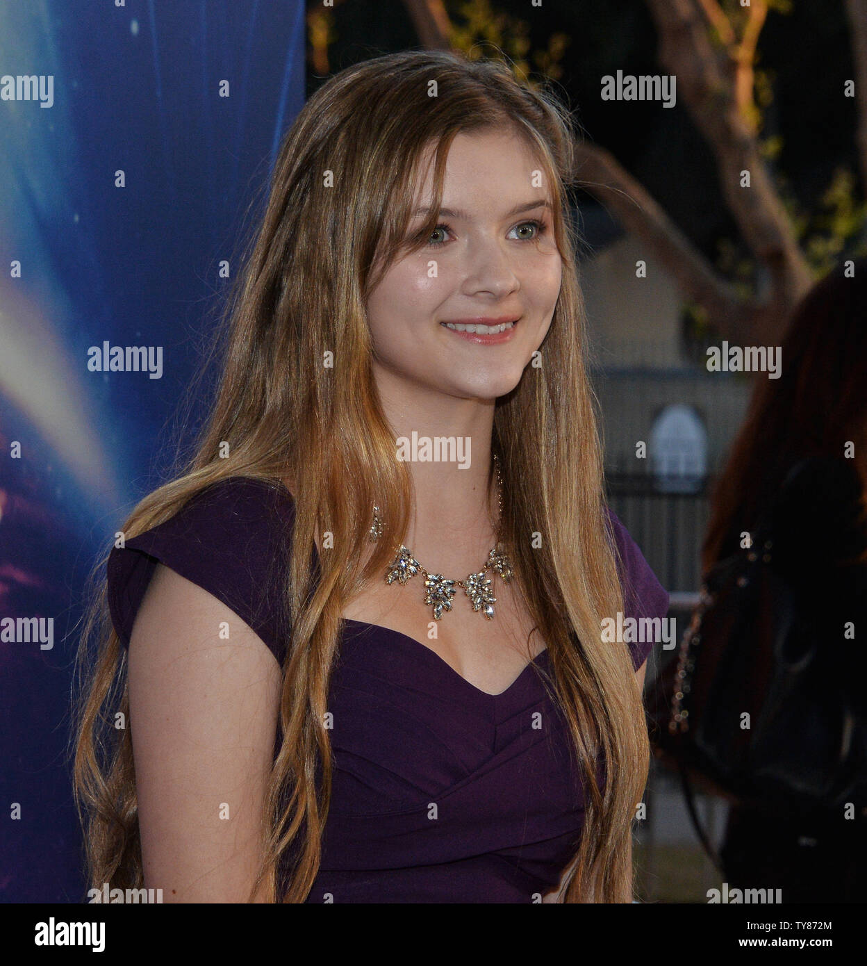 Cast member Amber Patino attends the premiere of Hulu's sci-fi drama ...