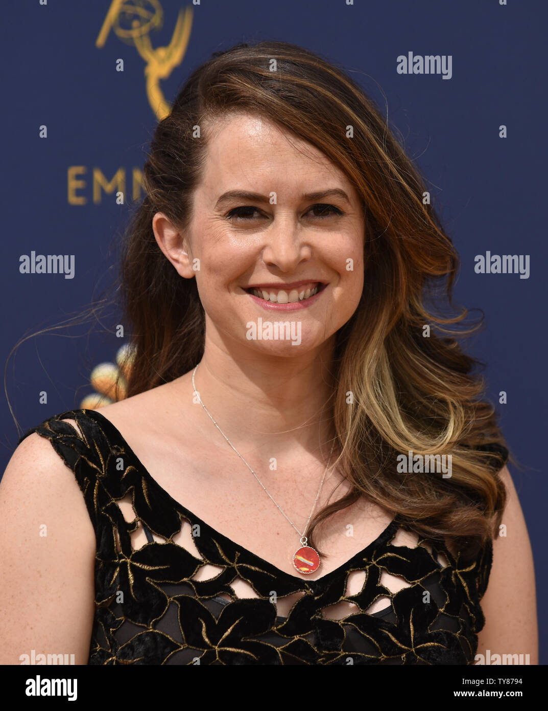 TV writer Melinda Taub attends the 70th annual Primetime Emmy Award at ...