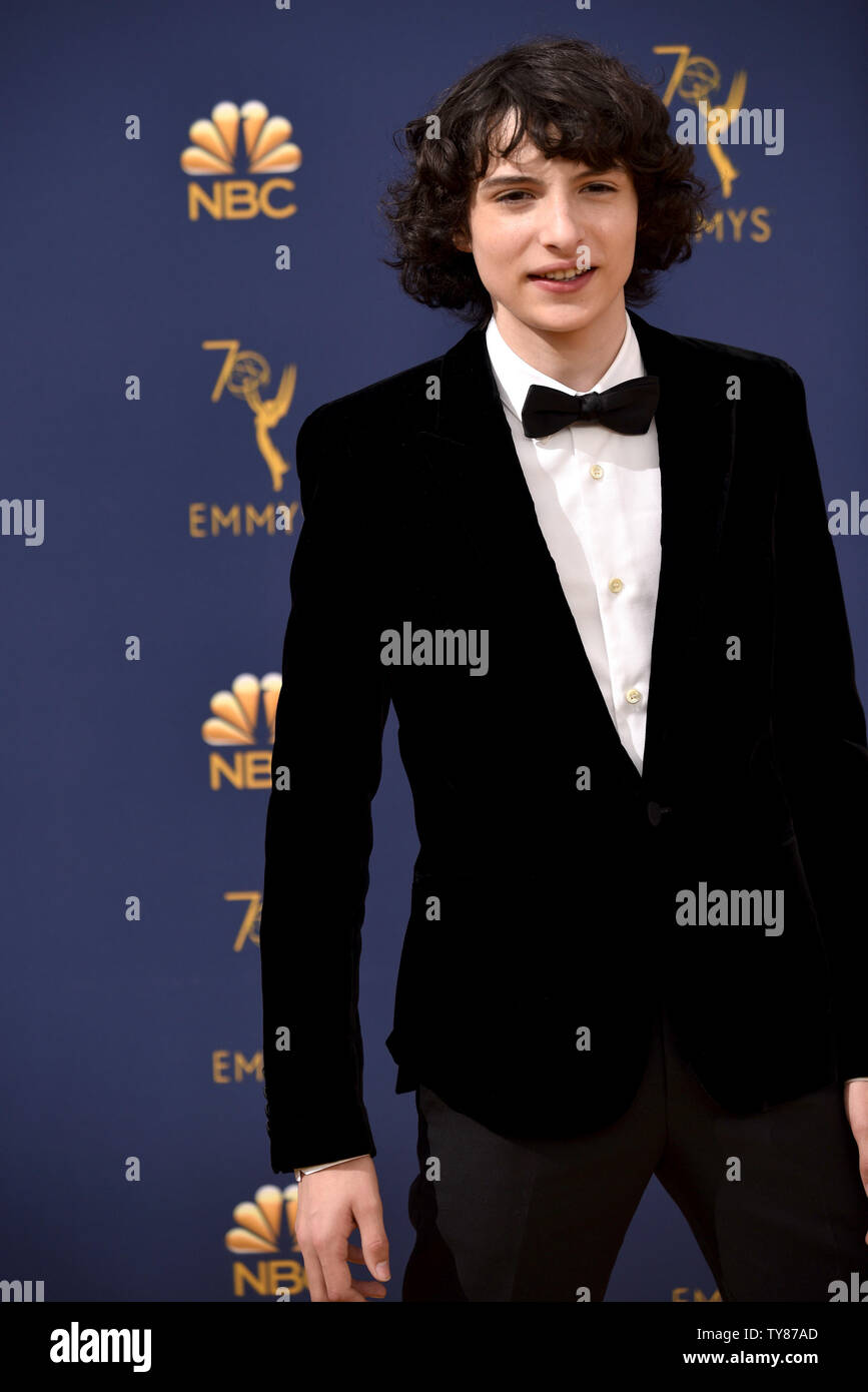 Actor Finn Wolfhard attends the 70th annual Primetime Emmy Award at the ...