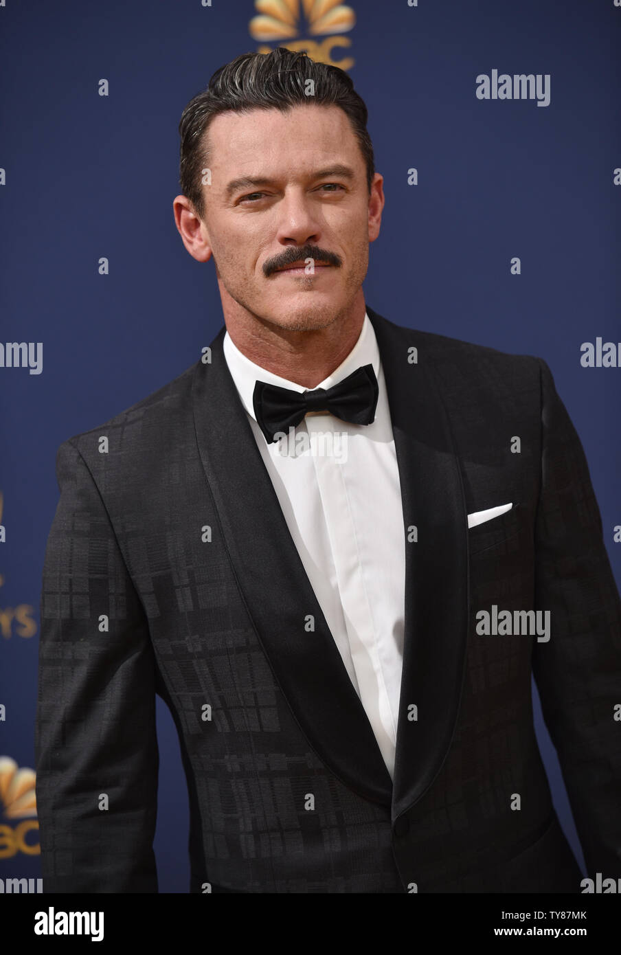 Luke Evans attends the 70th annual Primetime Emmy Award at the ...