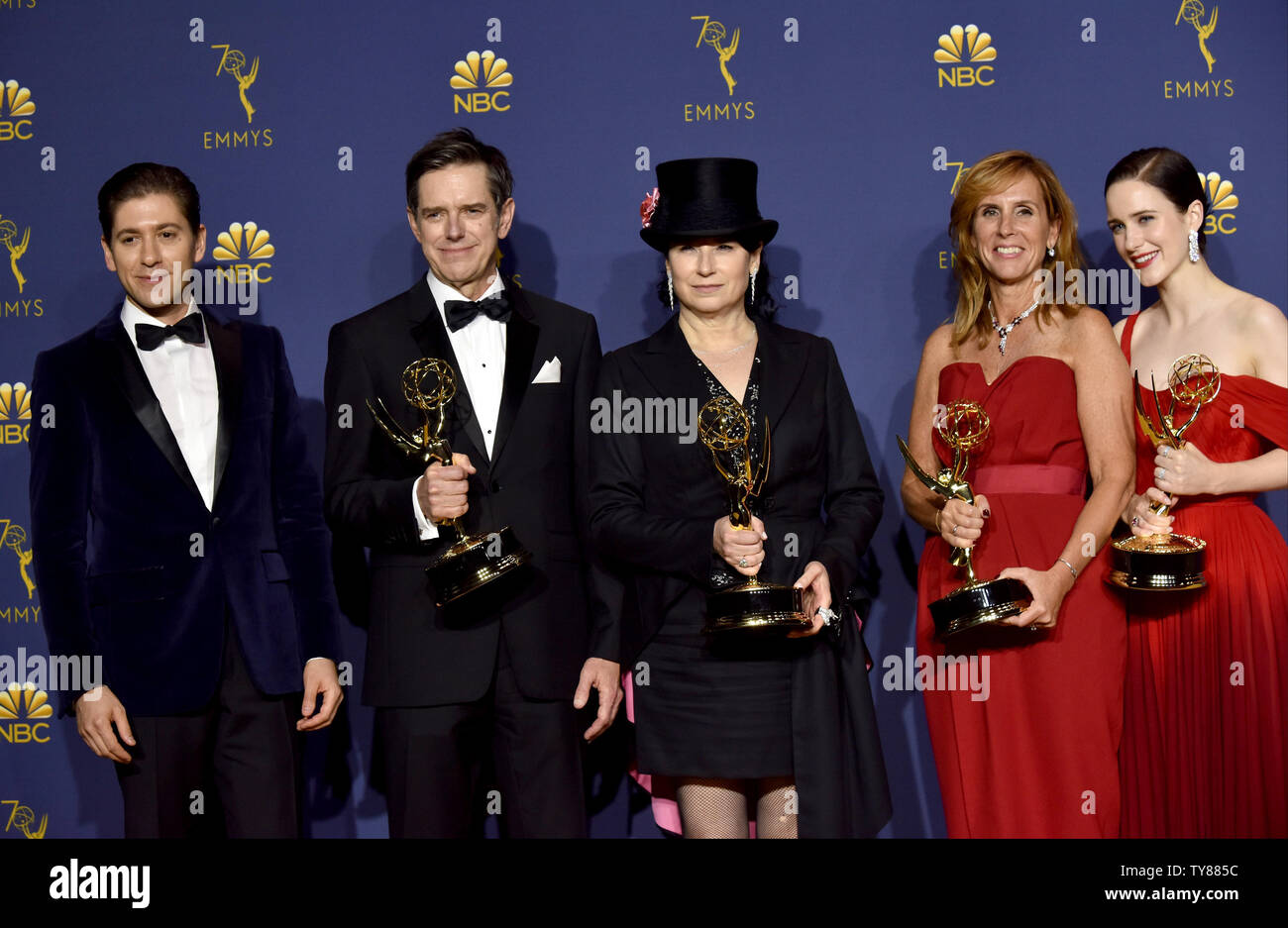 (L-R) Michael Zegen, Daniel Palladino, Amy Sherman-Palladino, Sheila R ...
