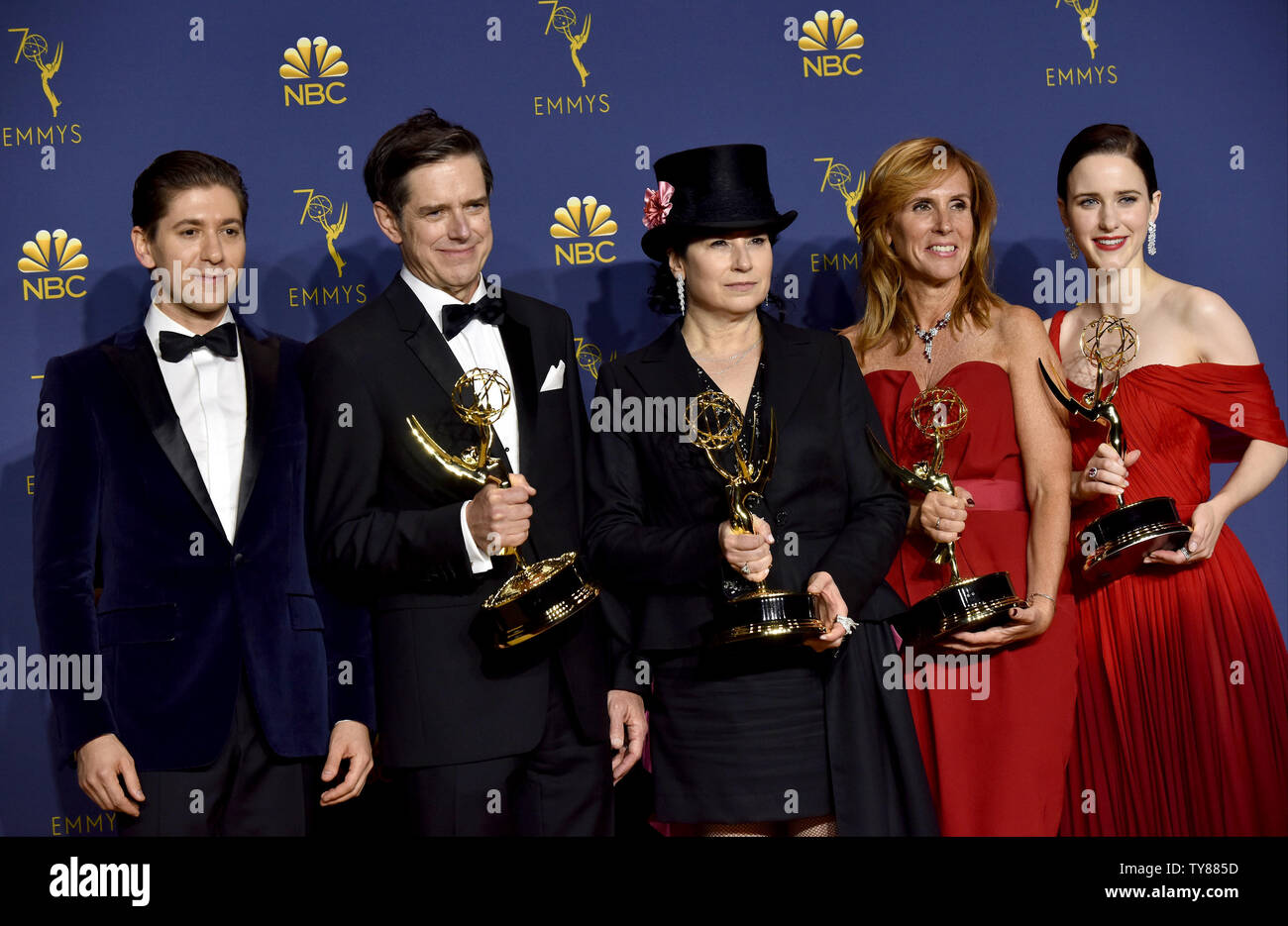 (L-R) Michael Zegen, Daniel Palladino, Amy Sherman-Palladino, Sheila R ...