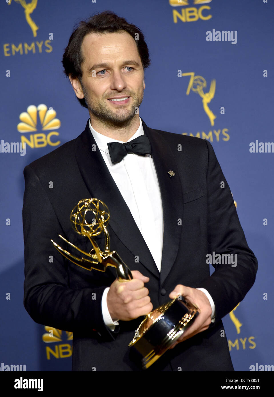 Matthew Rhys, winner of the award for Outstanding Lead Actor in a Drama ...