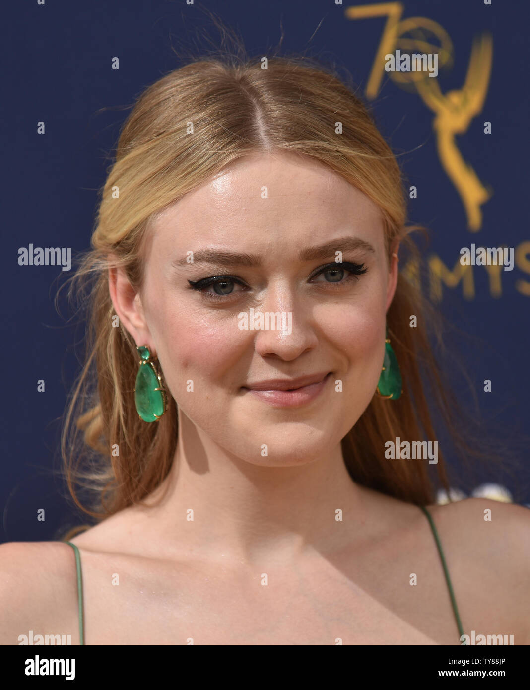 Actor Dakota Fanning attends the 70th annual Primetime Emmy Awards at ...