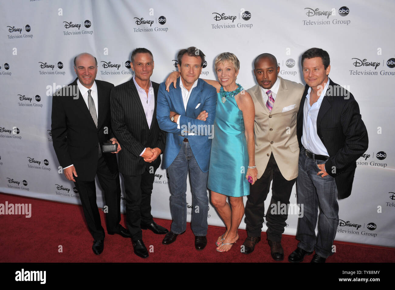 LOS ANGELES, CA. August 08, 2009: Shark Tank stars Kevin O'Leary (left ...