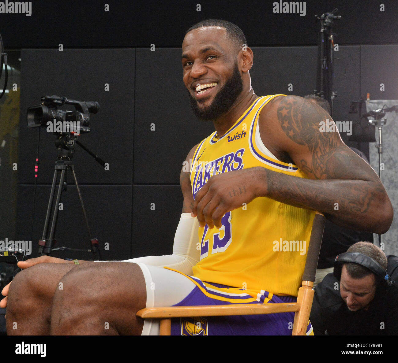 Lebron James Training Day