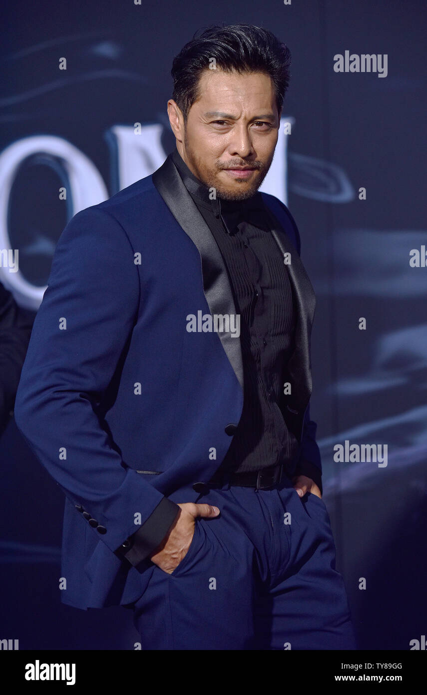 Sam Medina attends the premiere of 'Venom' at the Regency Village ...