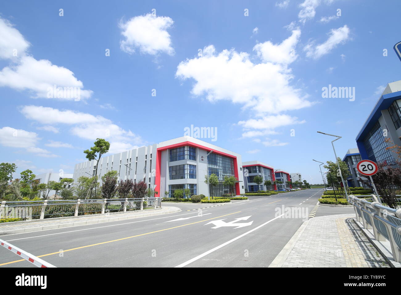 Industrial Park Development Zone Stock Photo - Alamy