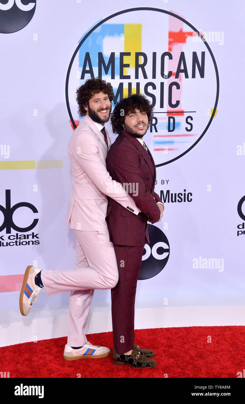 Singers Benny Blanco and Lil Dicky arrive for the 46th annual American ...