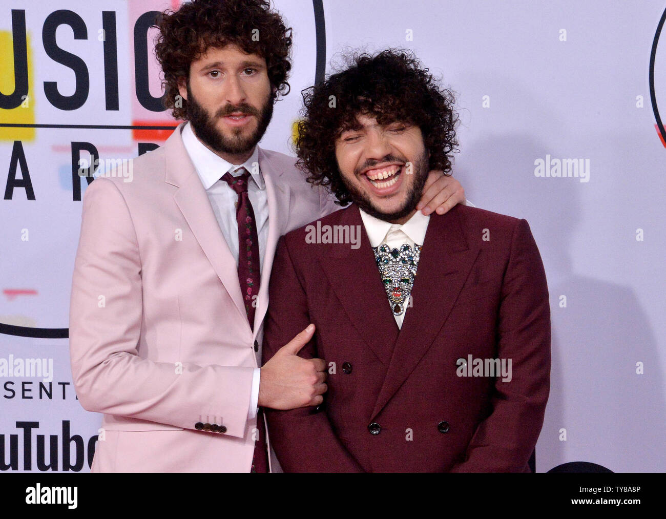 Singers Benny Blanco and Lil Dicky arrive for the 46th annual American ...