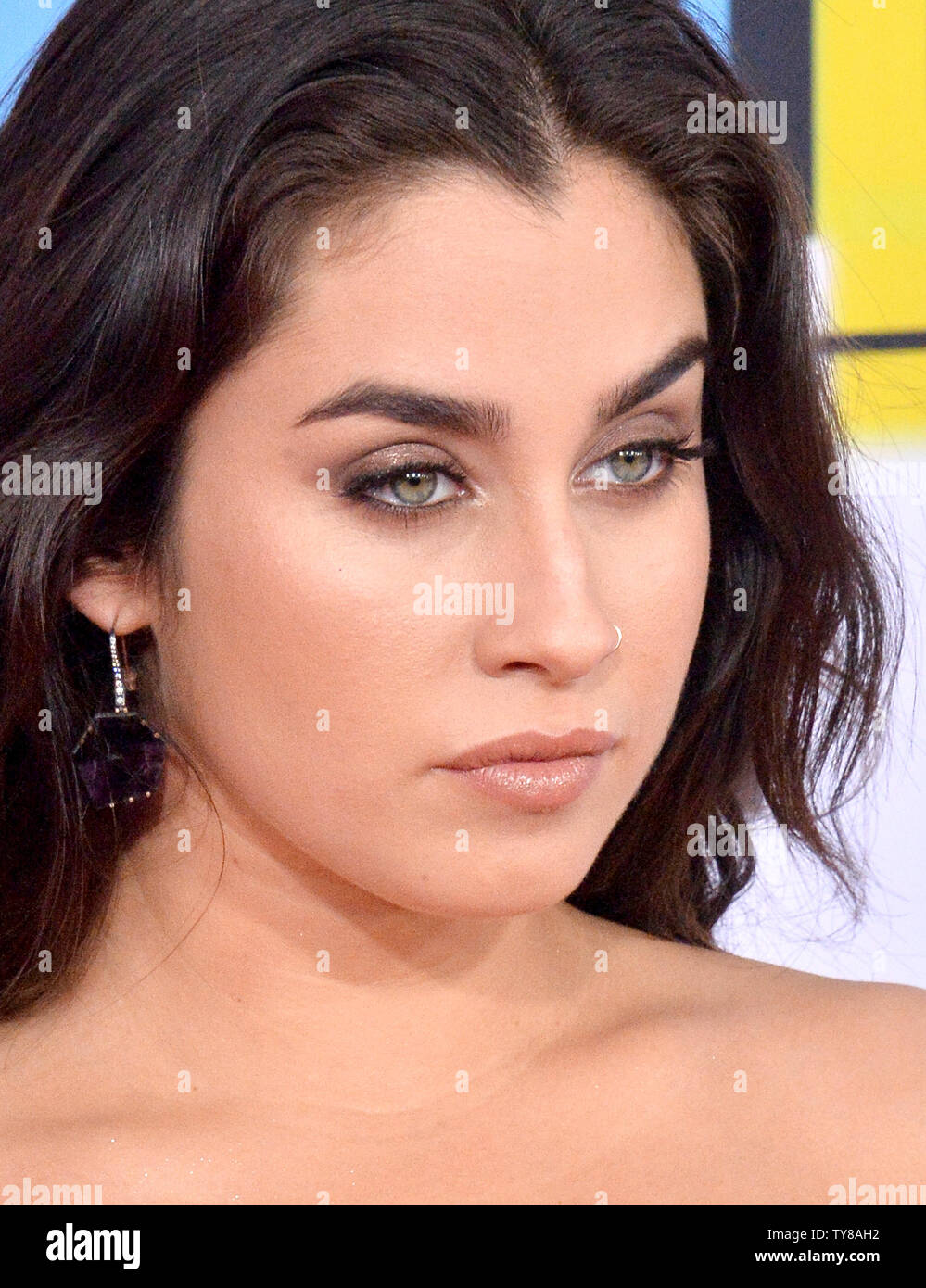 Singer Lauren Jauregui arrives for the 46th annual American Music ...