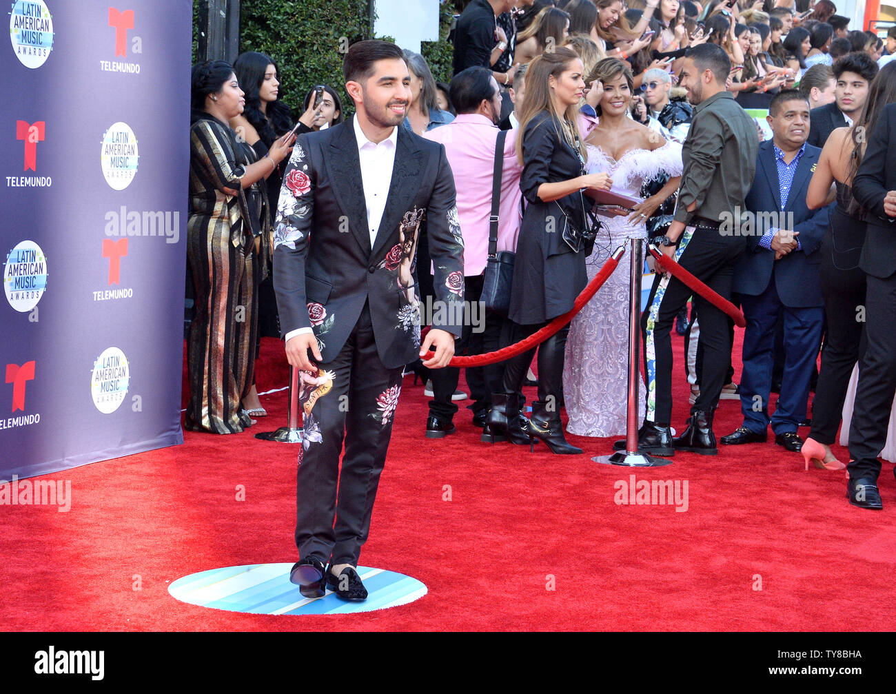 Composer Joss Favela arrives for the fourth annual Latin American Music ...