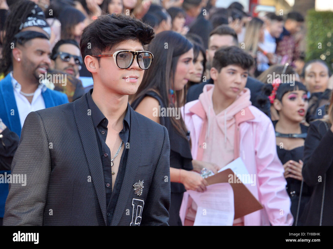 Internet personality Mario Ruiz arrives for the fourth annual Latin ...