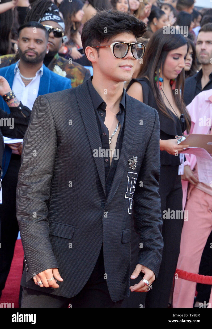 Internet personality Mario Ruiz arrives for the fourth annual Latin ...