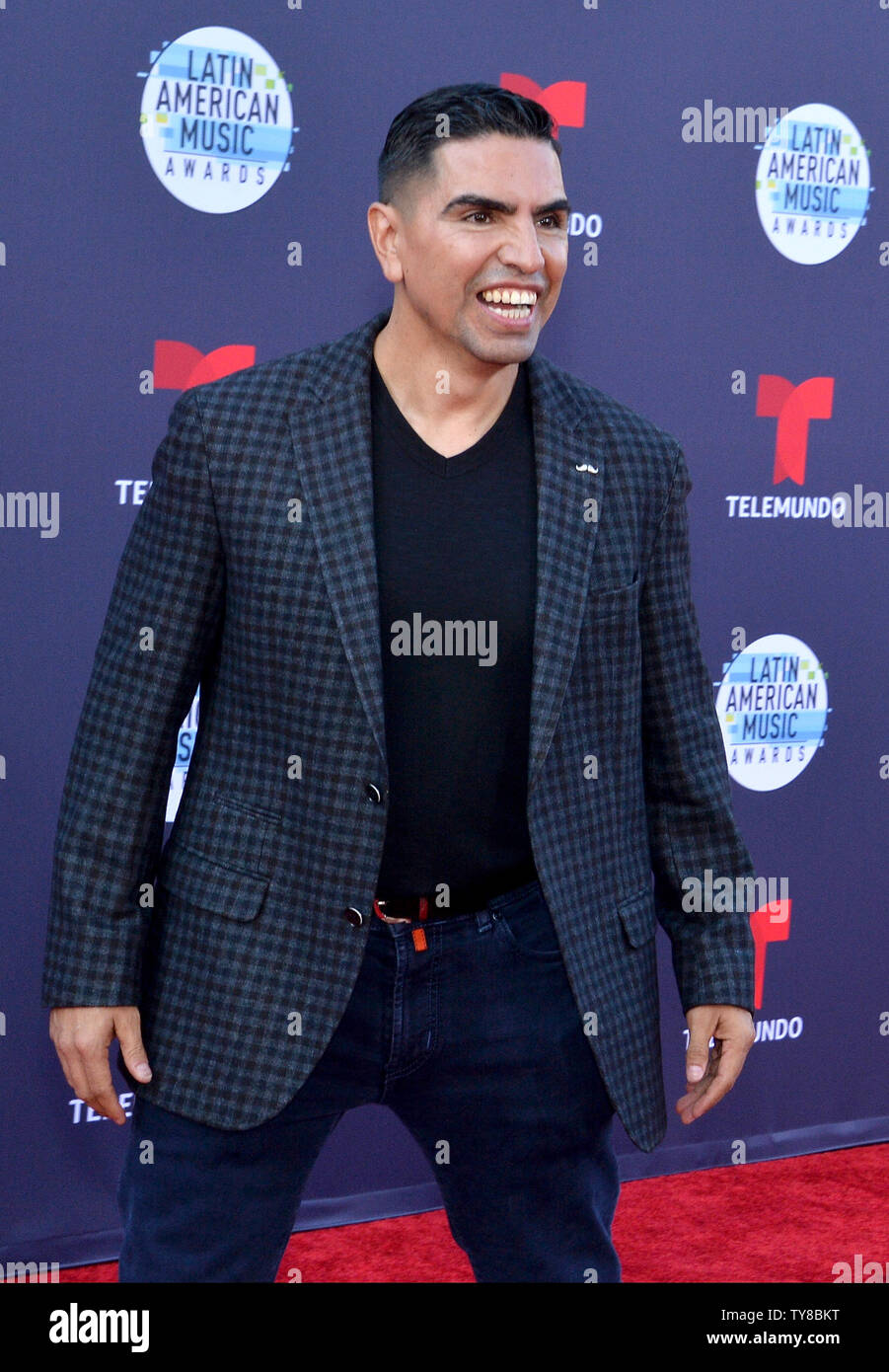 Radio personality Eddie Sotelo arrives for the fourth annual Latin ...