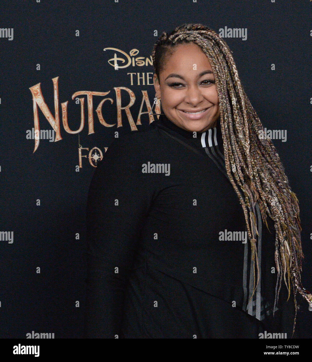 Actress Raven Symone attends the motion picture fantasy "The Nutcracker ...