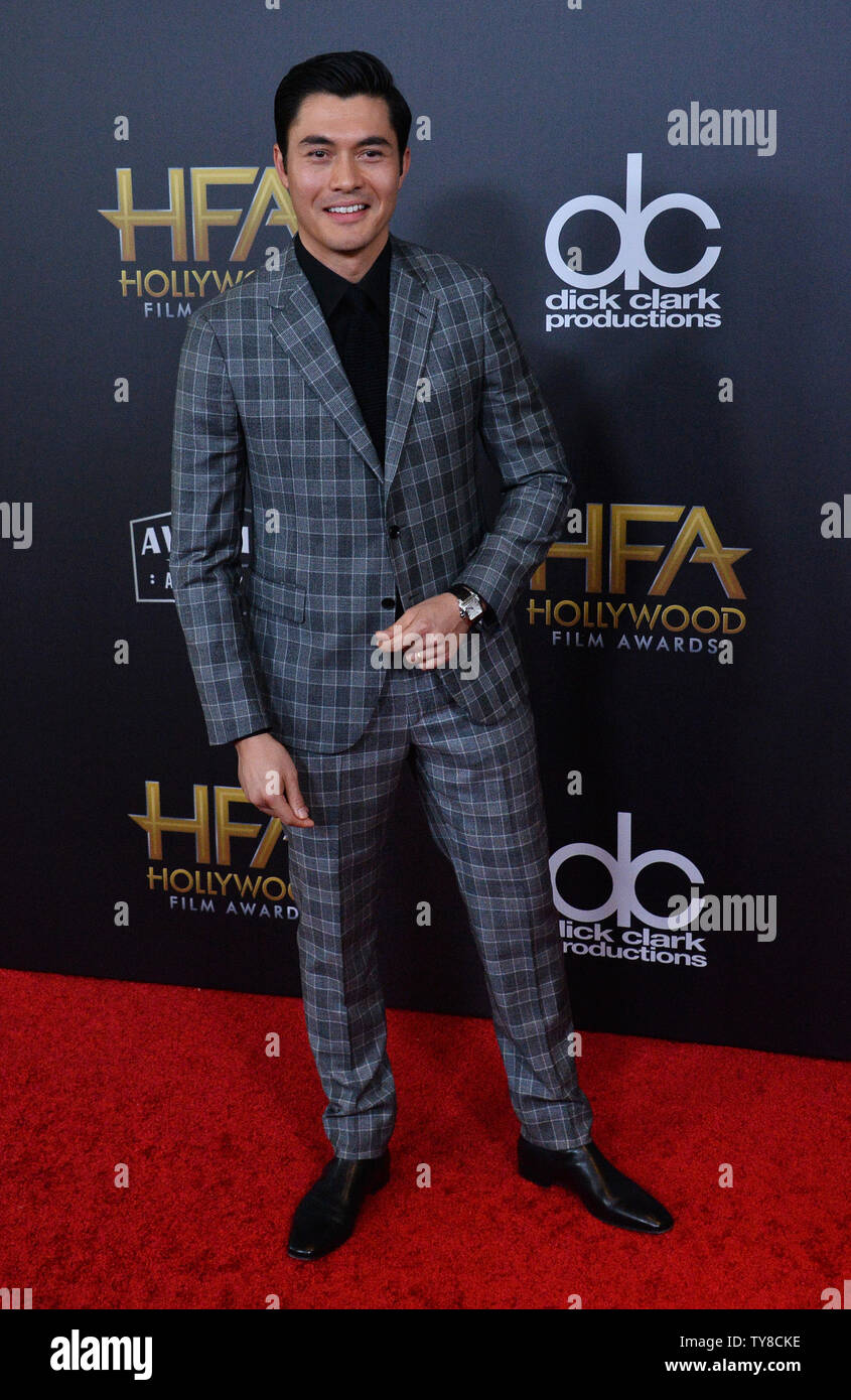 Actor Henry Golding arrives for the 22nd annual Hollywood Film Awards ...