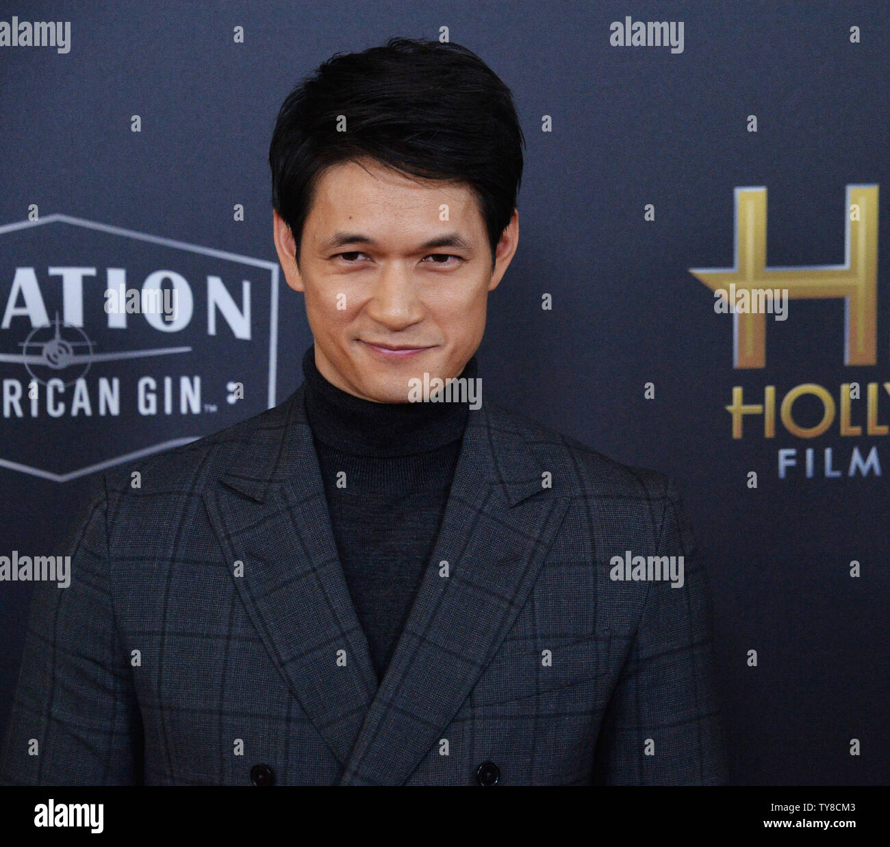 Actor Harry Shum Jr. arrives for the 22nd annual Hollywood Film Awards ...