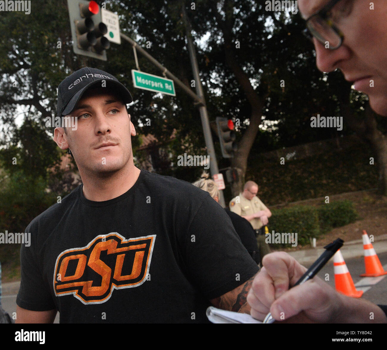 Marshall Lybarger, 22, a survivor of the mass shooting talks about his ...