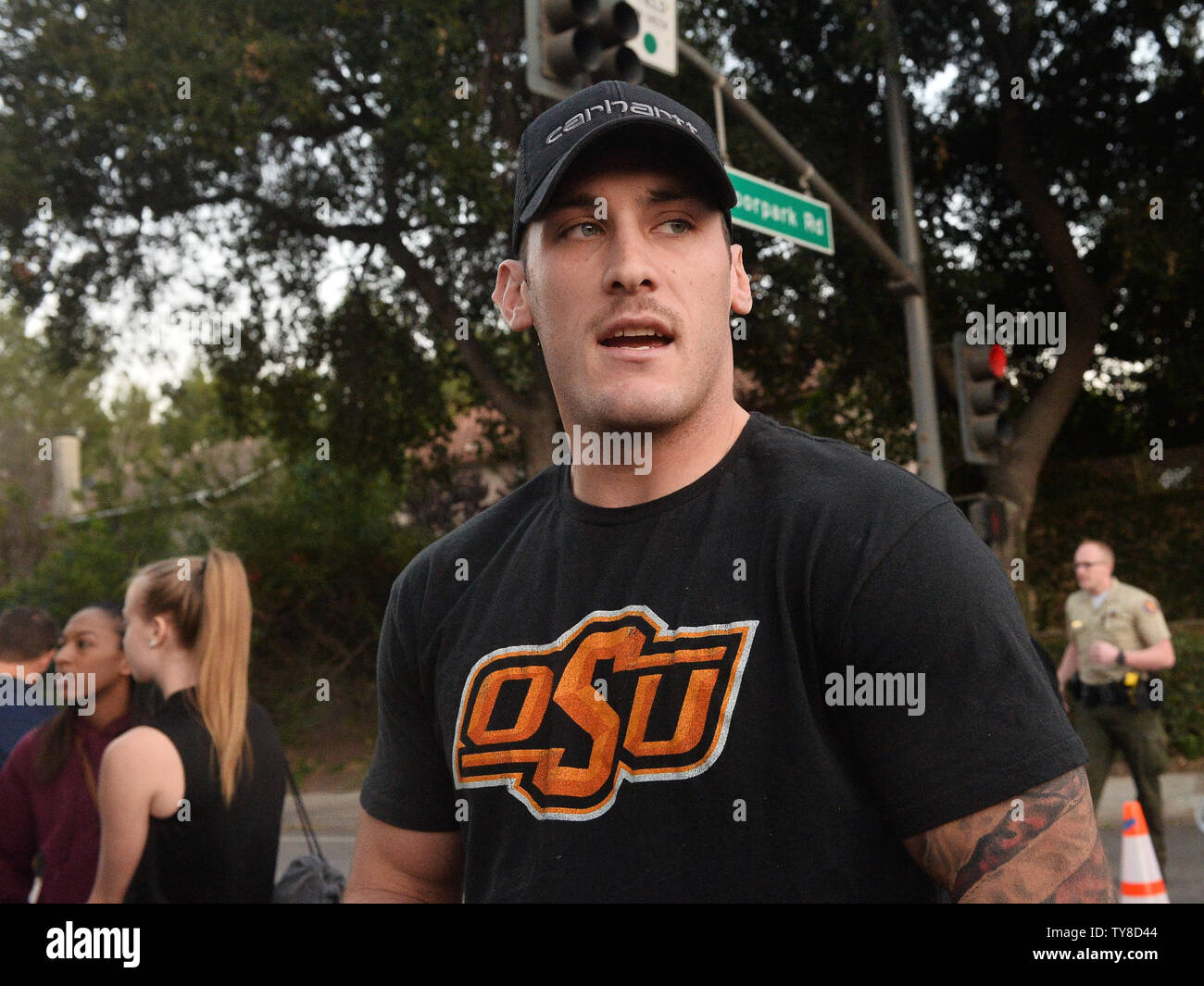 Marshall Lybarger, 22, a survivor of the mass shooting talks about his ...