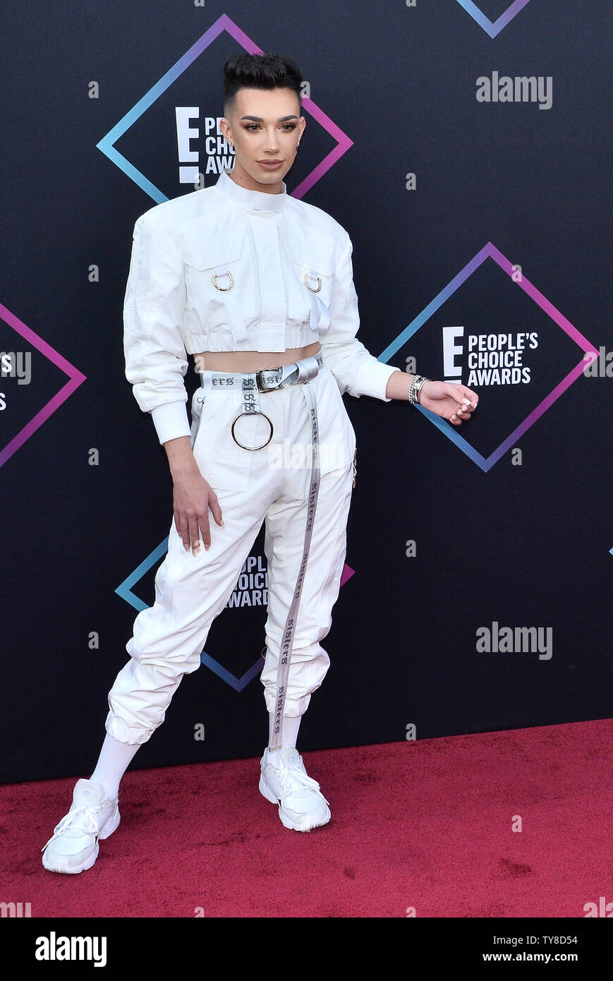 Internet personality James Charles arrives for the 44th annual E ...