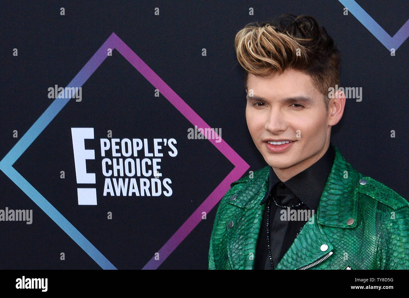 Actor Christian Acosta arrives for the 44th annual E! People's Choice ...