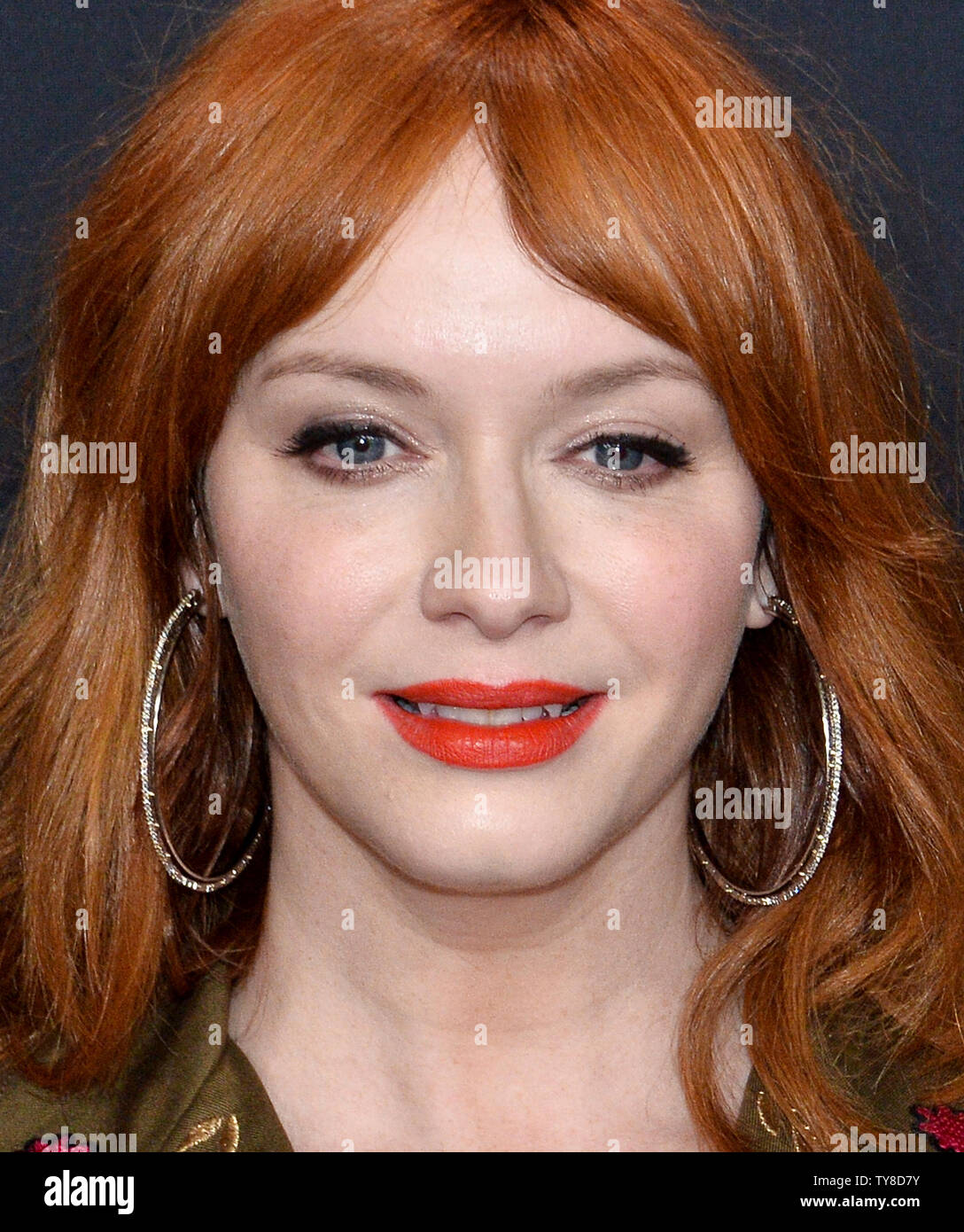 Actress Christina Hendricks arrives for the 44th annual E! People's ...