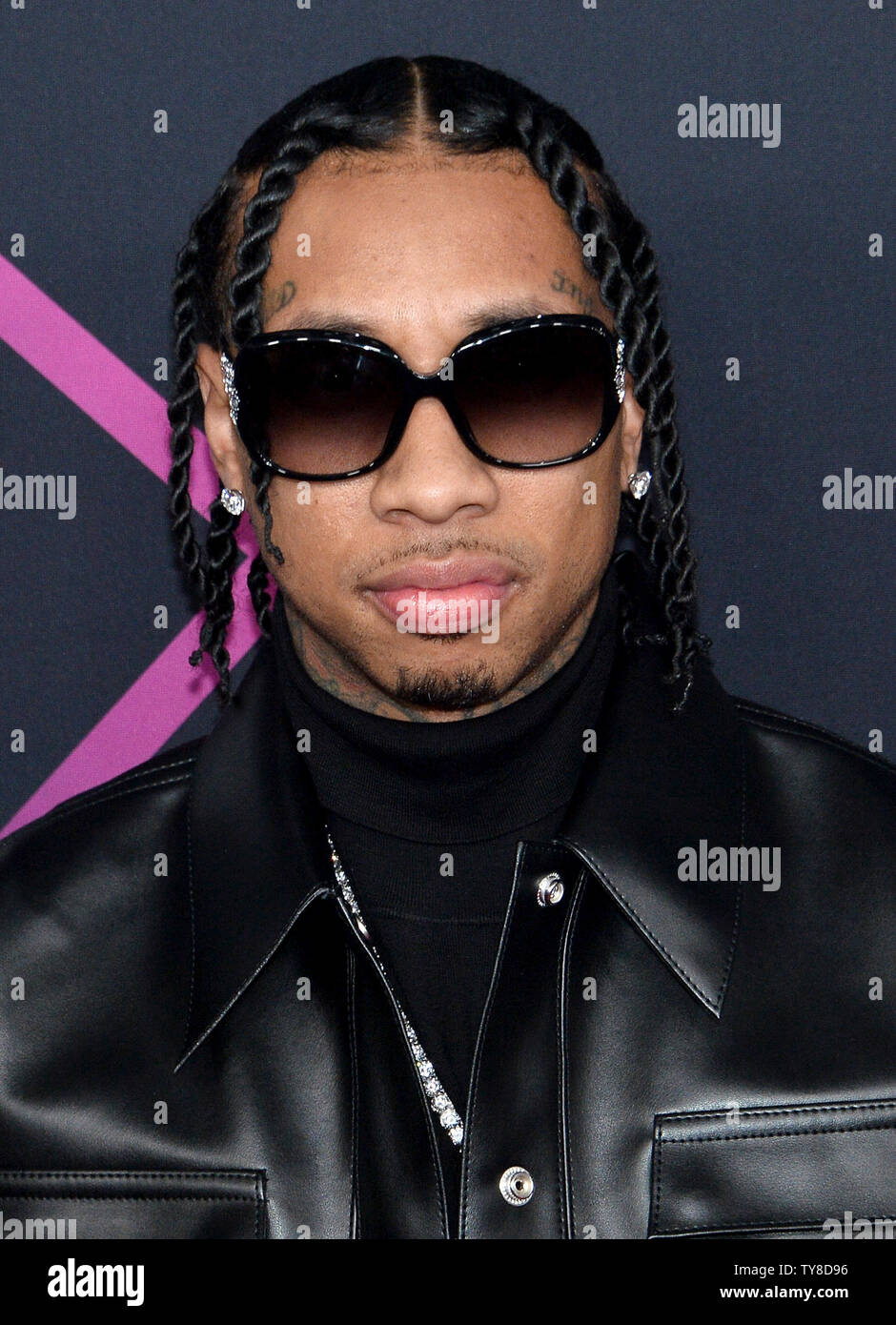 Rapper Tyga arrives for the 44th annual E! People's Choice Awards at ...