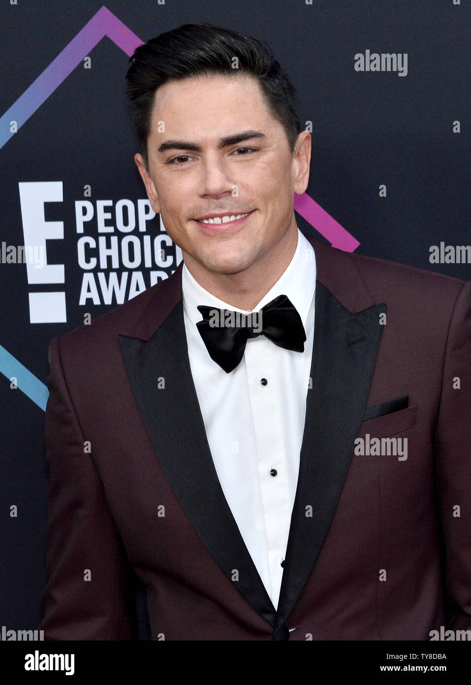 Actor Tom Sandoval arrives for the 44th annual E! People's Choice ...