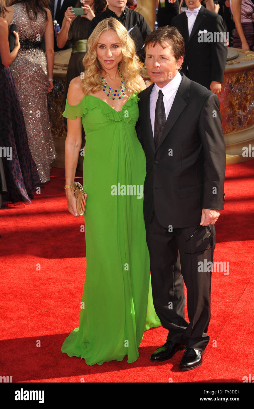 LOS ANGELES, CA. September 20, 2009: Michael J. Fox & Tracy Pollan at ...