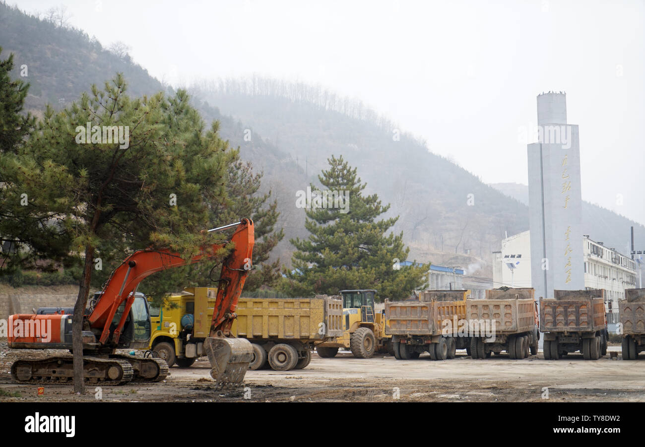 Scenery of Yan'an Stock Photo - Alamy