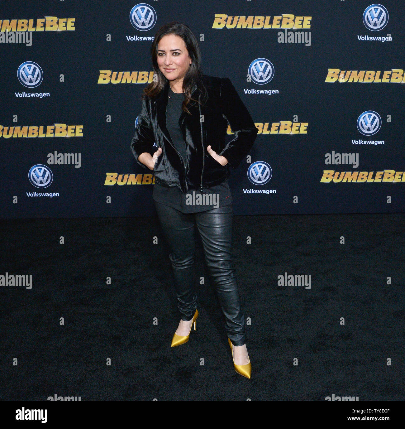 Cast member Pamela Adlon attends the premiere of the sci-fi motion ...