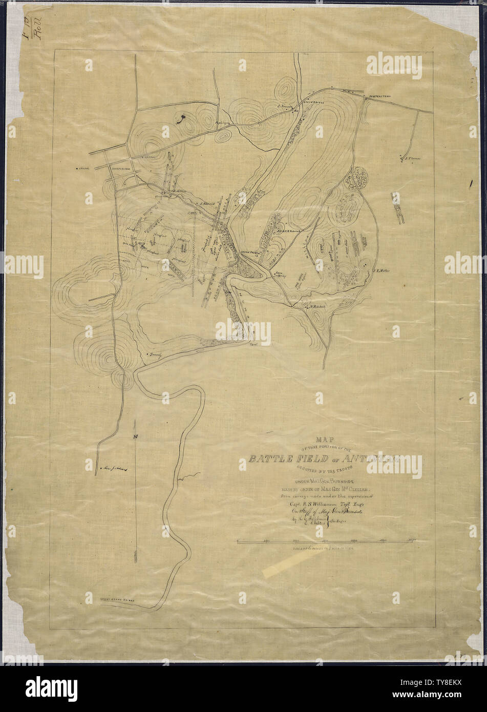 Burnside map hi-res stock photography and images - Alamy