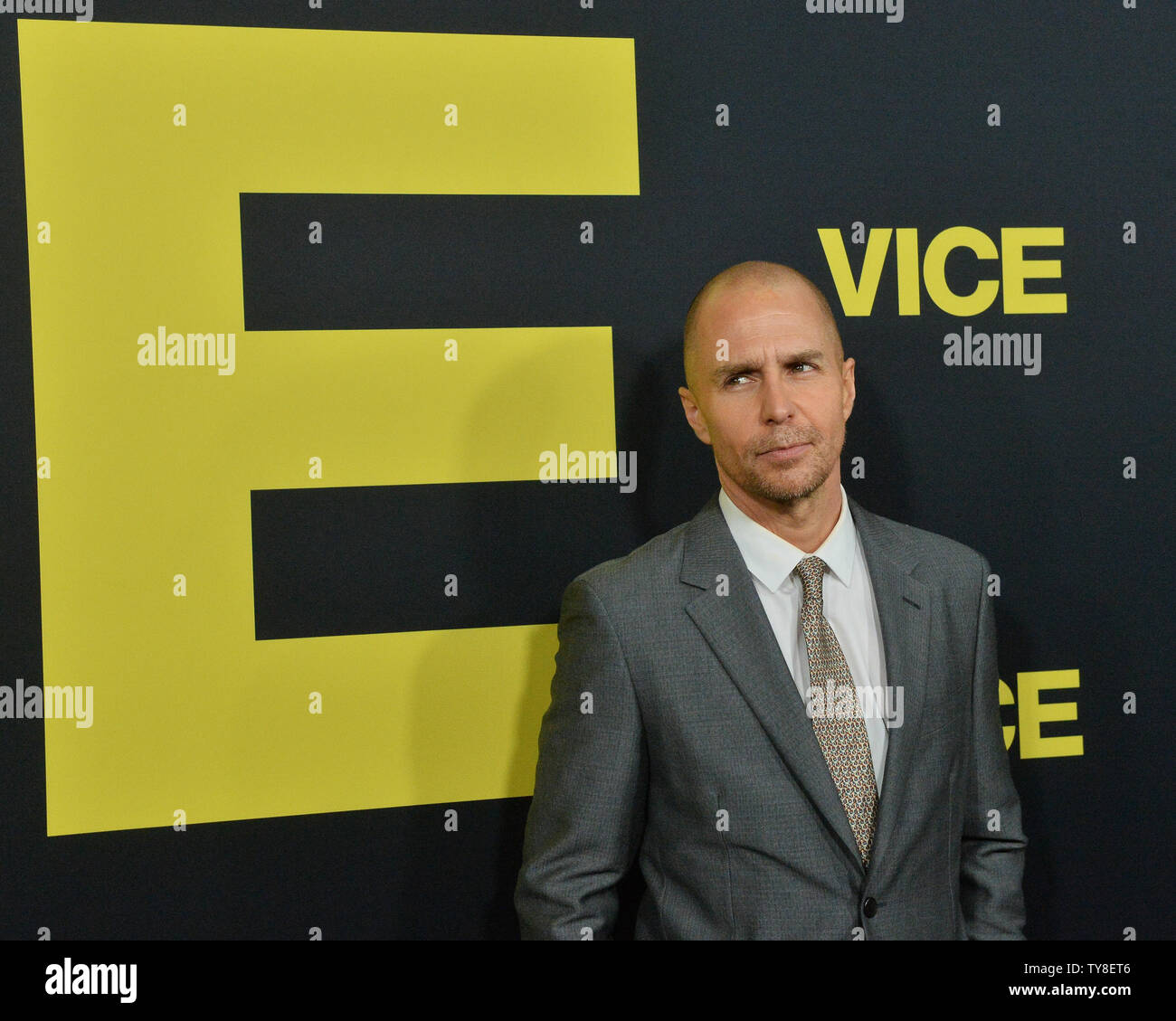 Cast member Sam Rockwell, who portrays George W. Bush in the ...