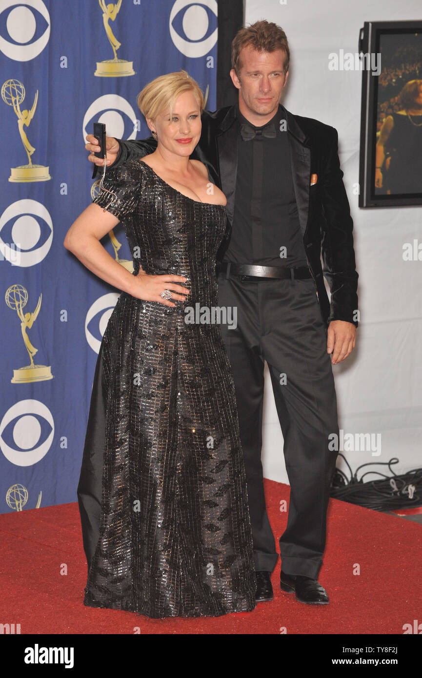 LOS ANGELES, CA. September 20, 2009: Patricia Arquette & husband Thomas ...