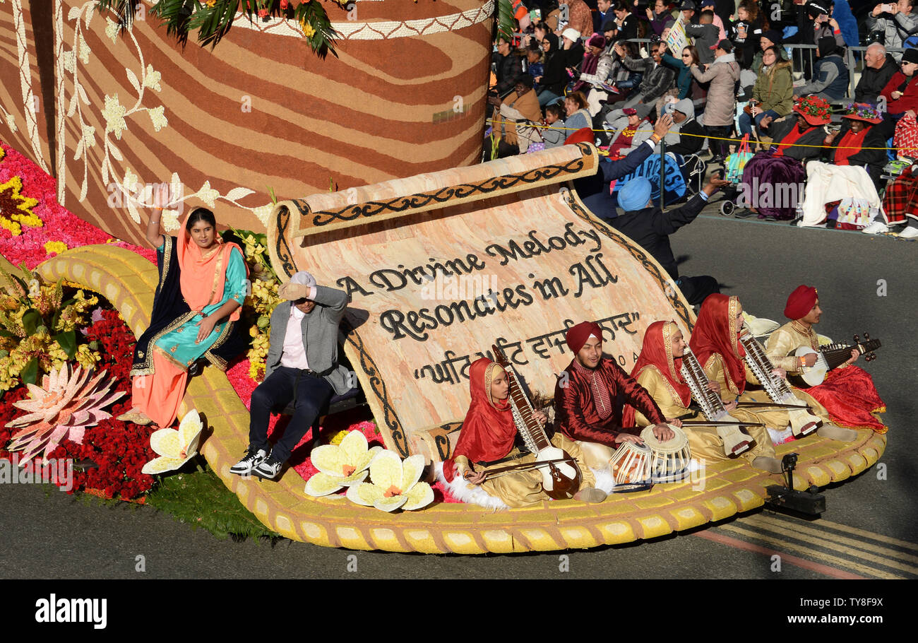 The United Sikh Mission's float "A Divine Melody Resonates In All ...