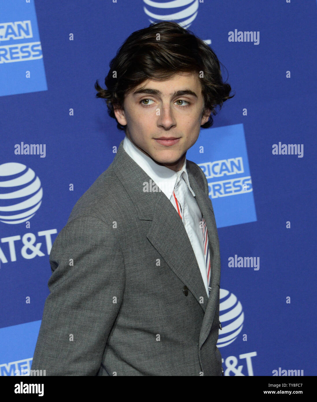 Actor Timothee Chalamet attends the 30th annual Palm Springs ...