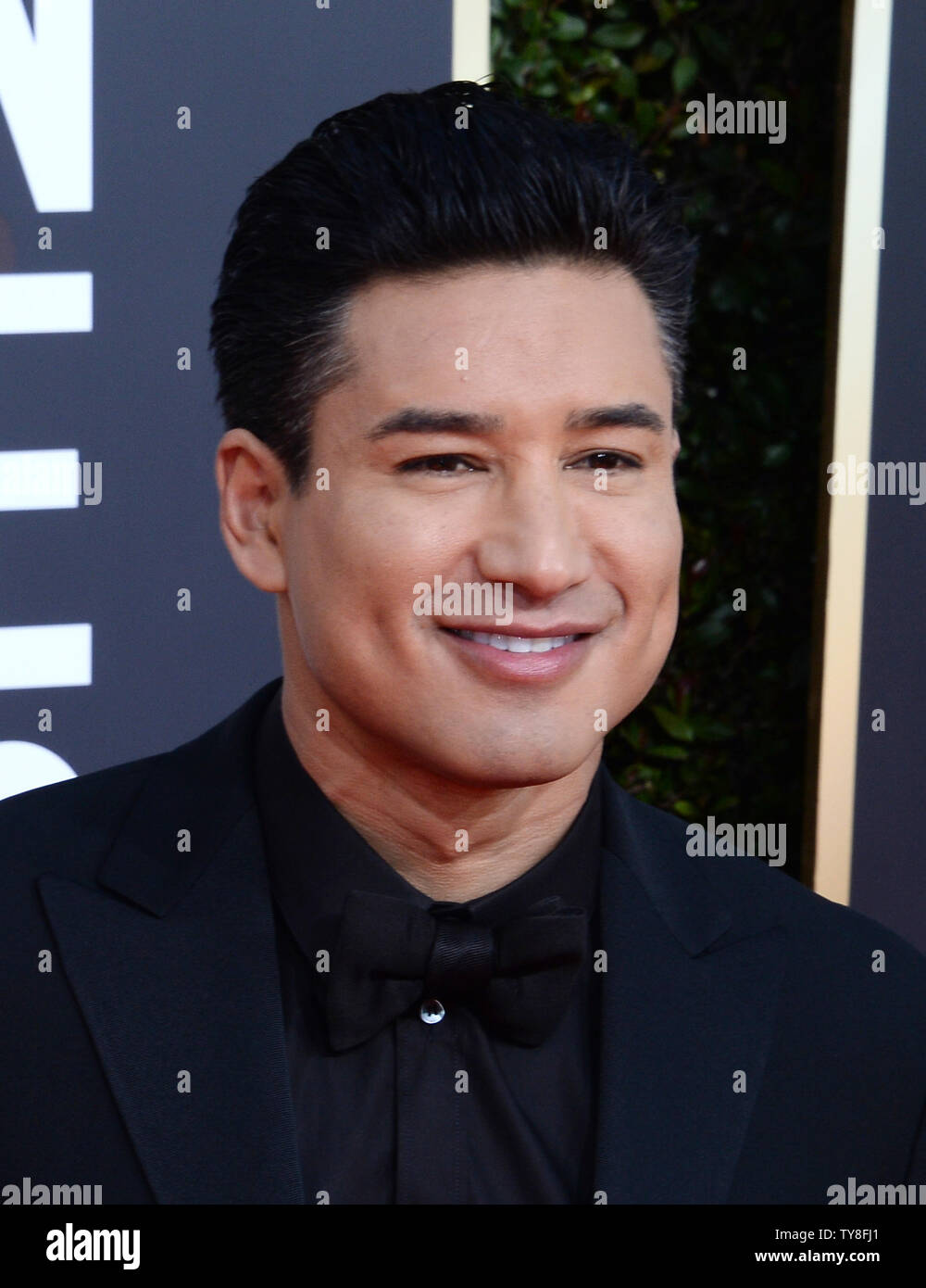 Television host Mario Lopez attends the 76th annual Golden Globe Awards ...