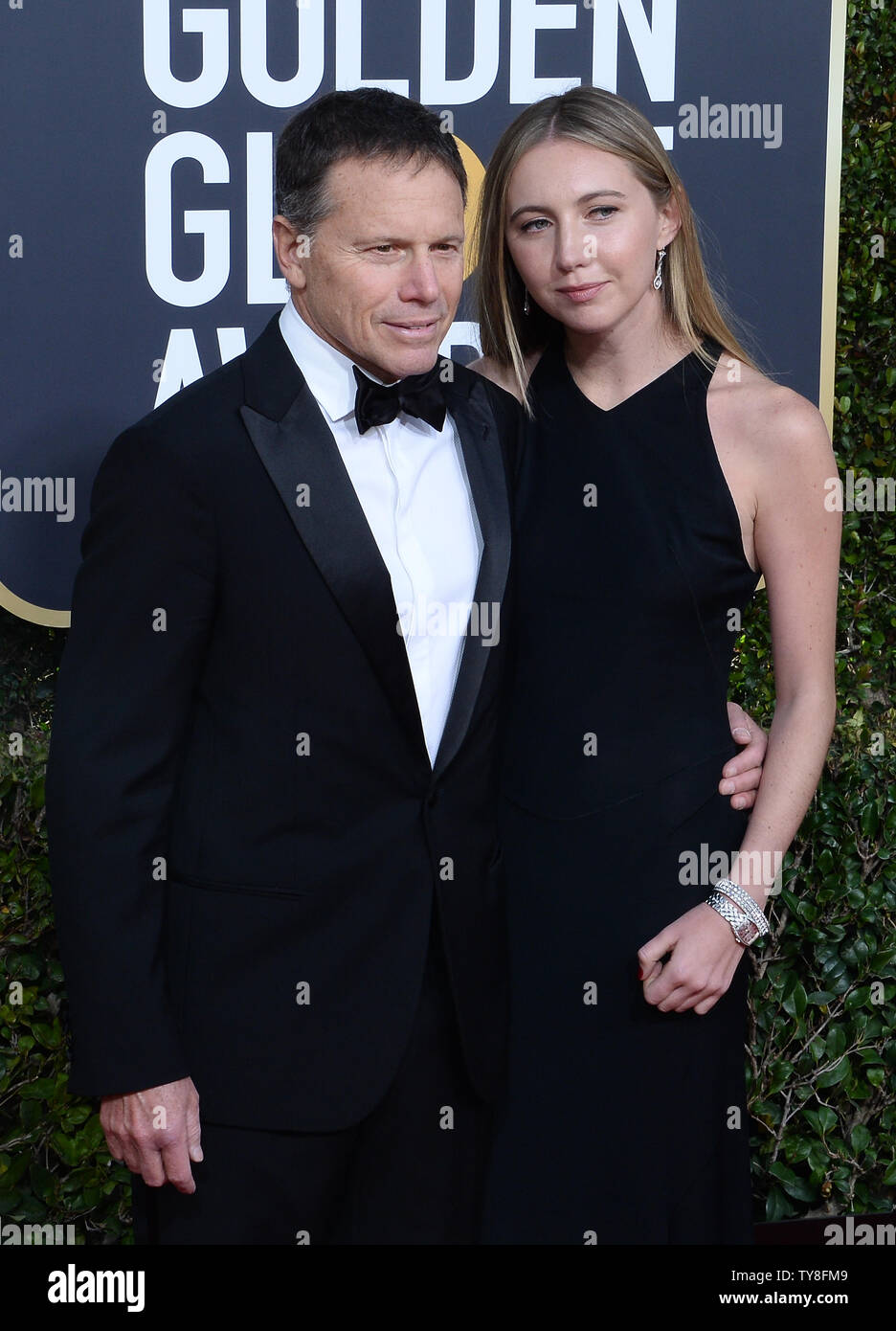 Producer Bill Gerber and Emma Gerber attend the 76th annual Golden ...