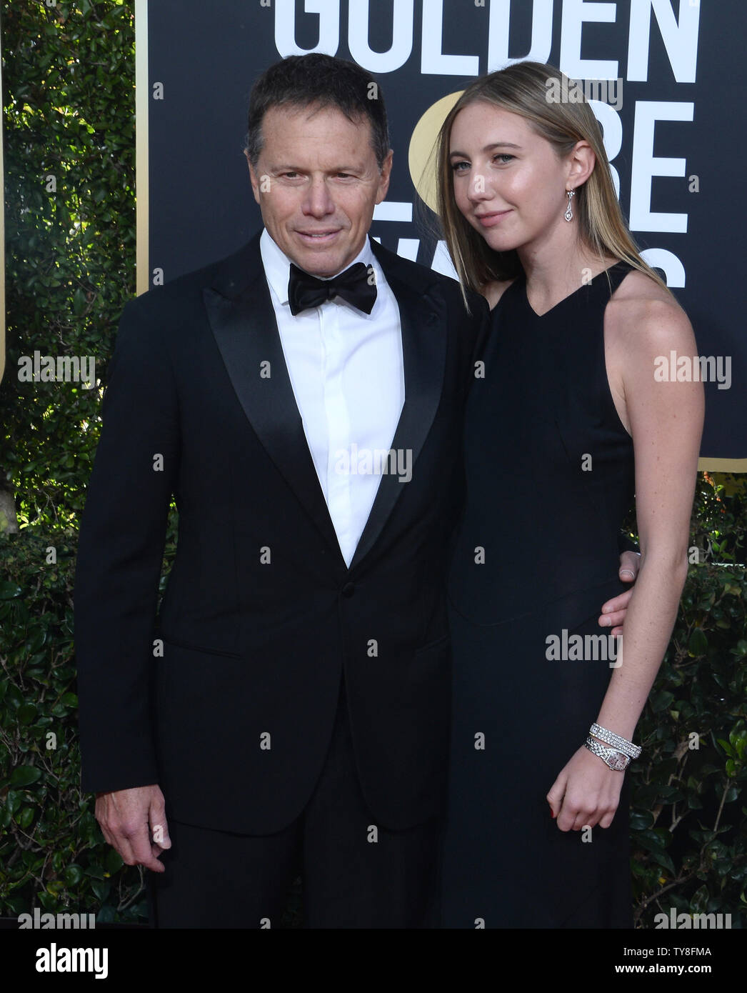 Producer Bill Gerber and Emma Gerber attend the 76th annual Golden ...