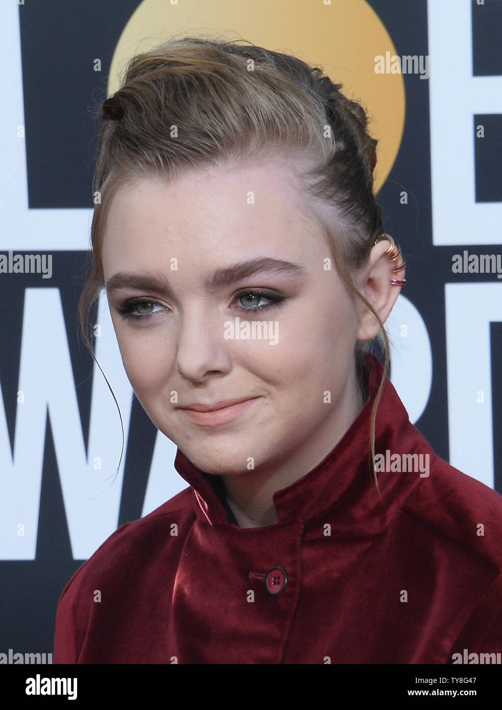 Actor Elsie Fisher attends the 76th annual Golden Globe Awards at the ...