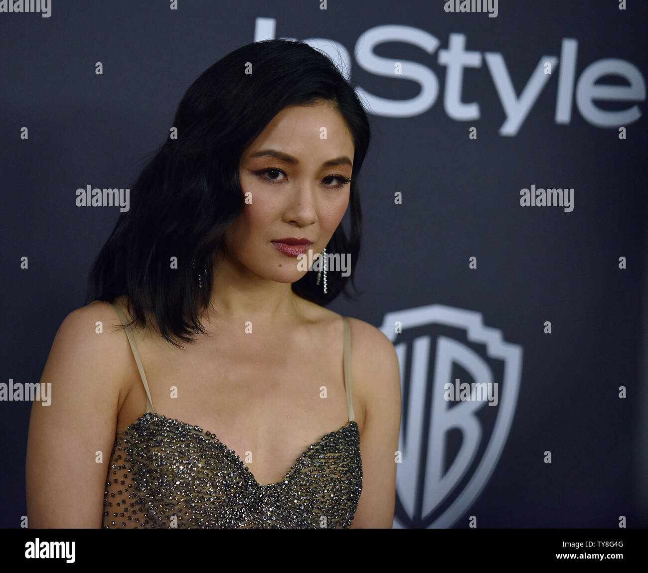 Constance Wu attends the 20th annual InStyle and Warner Brothers Golden ...