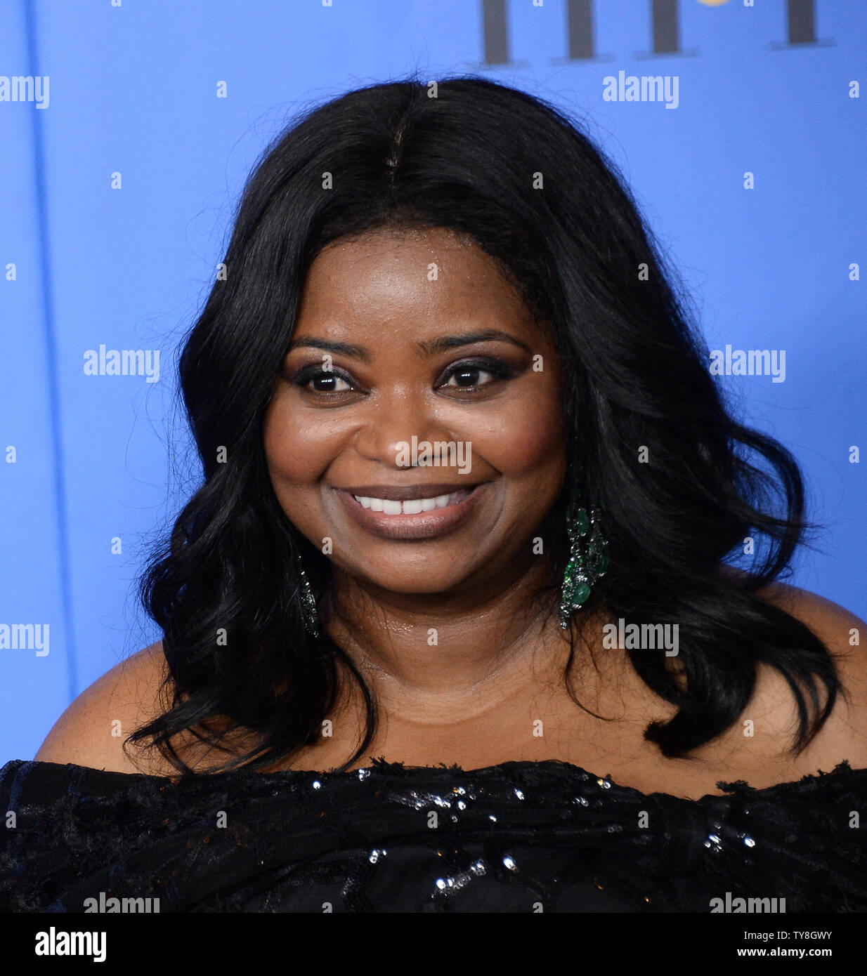 Actor Octavia Spencer appears backstage during the 76th annual Golden ...